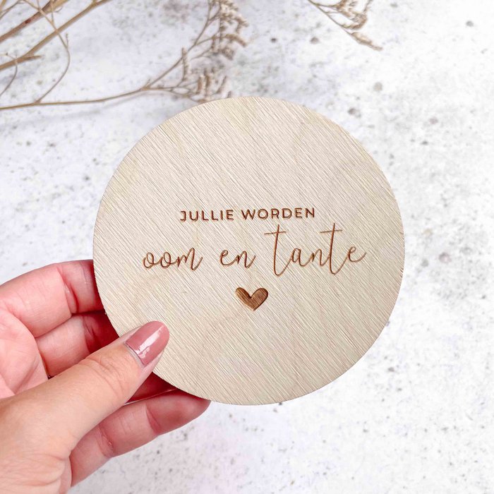 Oom & Tante Zwangerschapsaankondigingen • Hellobaby.be – HelloBaby.be